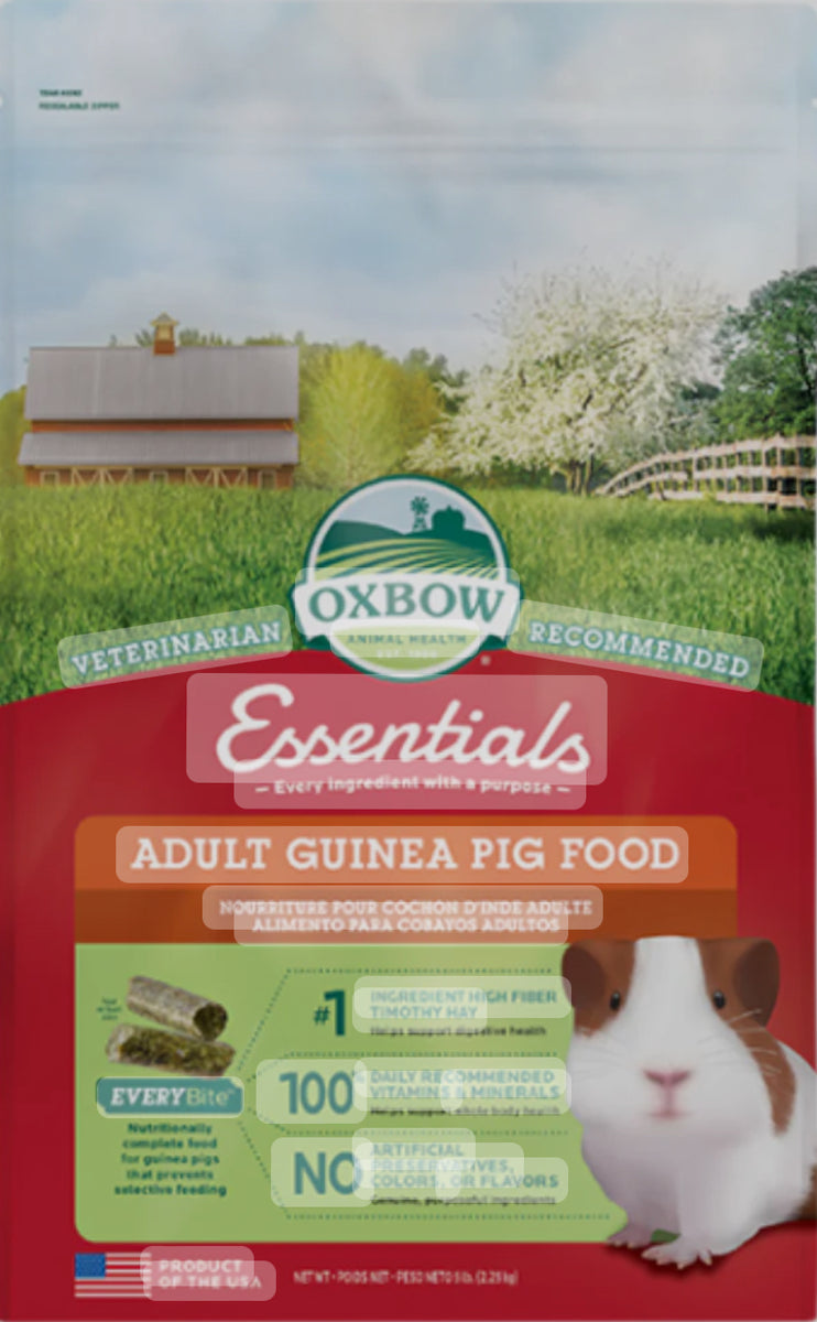 Moulée cochon d’Inde adulte - Oxbow – refuge-alsa